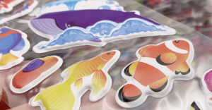 Custom Puffy Stickers | Custom 3D Foam Bubble Stickers Cheap