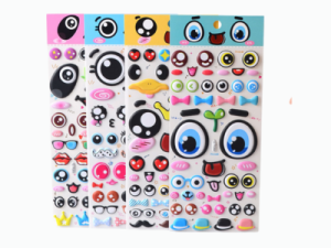 Custom Puffy Stickers | Custom 3D Foam Bubble Stickers Cheap