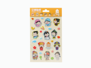 Custom Puffy Stickers | Custom 3D Foam Bubble Stickers Cheap