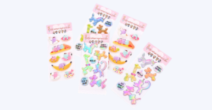 Custom Puffy Stickers | Custom 3D Foam Bubble Stickers Cheap